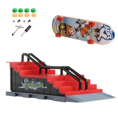 Skate Park Ramp Parts for Tech Deck board  Board ltimate Par