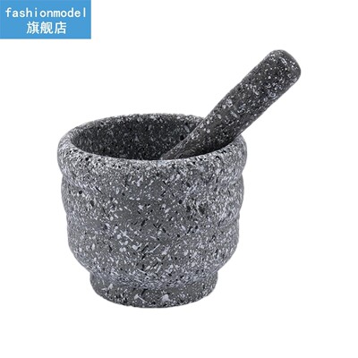 Multipurpose Guacamole Pestle Mortar Set Bowl Holder Kitchen