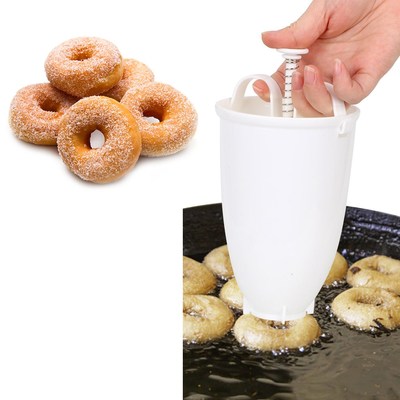 Manual Donut Maker Plastic Lightweight Doughnut Machine Easy