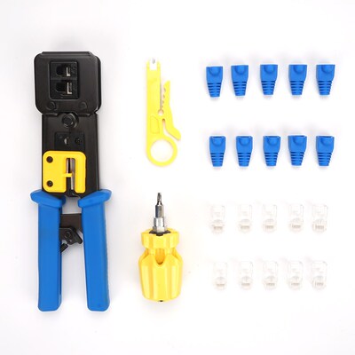 103pcs/set Professional Repair Tool Kit Wire Stripper Crimpe