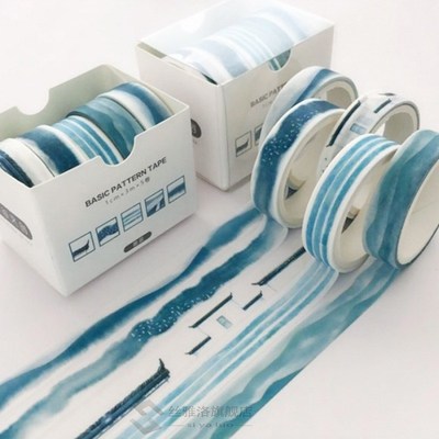 *5pcs/set Printing Washi Tape Set Diy ing Tape Cute ers Scho