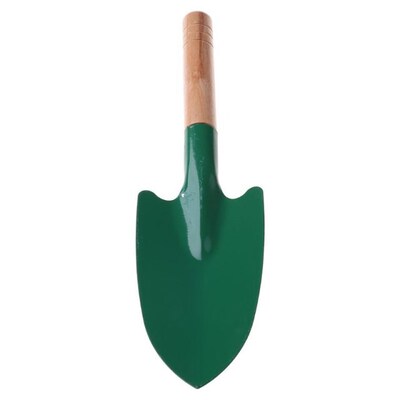 Wooden Handle Reinforced Gardening Shovel Loose Soil Plantin