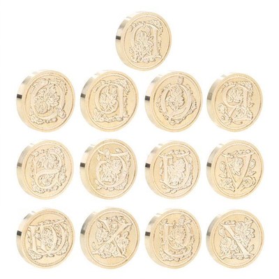 Vintage Wax Seal Head Hobby Decor Craft Tools Brass Sealing