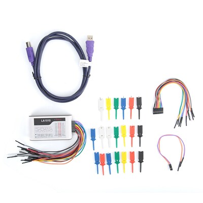 Digital Logic Analyzer 16 Channels Logic Analyzer 100M Sampl