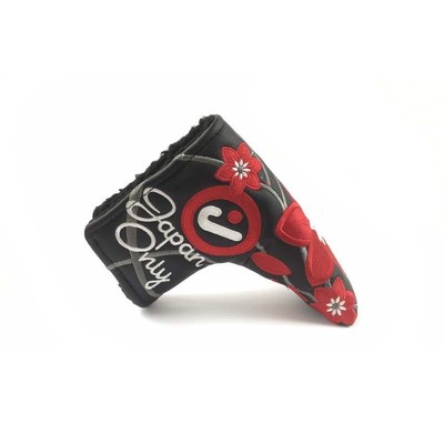 Embroidery Golf Putter Cover P Blade Putter Head Cover Headc
