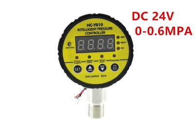 24VDC Digital electric contact pressure gauge HC-Y810 digita