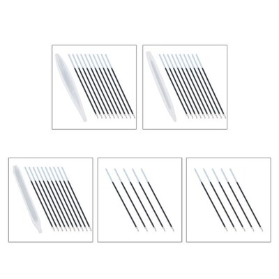 5 Pcs DIY Crafts Crystal Epoxy Resin Mold Ballpoint Pen Cast