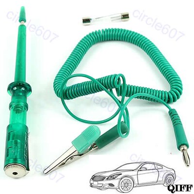 Durable Auto Circuit Tester 6V 12V 24 Volts Voltage Gauge Ca