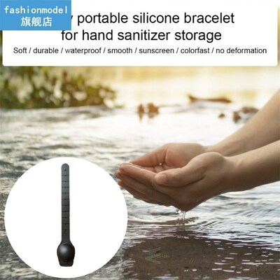 10ML Wristband Dispenser Reusable Wristbands Hand Sanitizer