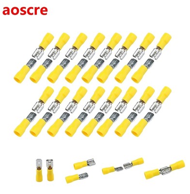 100Pcs/50Pairs 6.3mm Female Male Electrical Wiring Connector