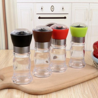 Manual Salt Pepper Mill Grinder Seasoning Bottle Spice Mill
