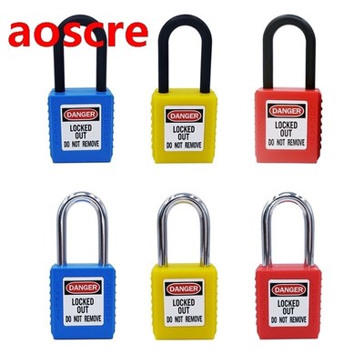 ABS lock security padlock engineering lock plastic shackle s
