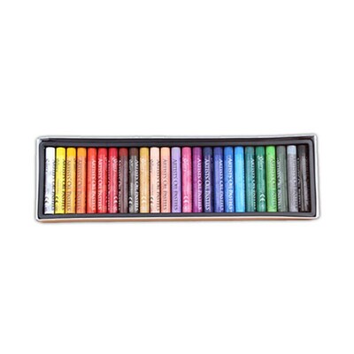 48 Colors Round Shape Oil Pastel for Artist Student Graffiti
