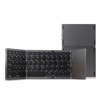Mini folding keyboard Bluetooth Foldable Wireless Keypad For