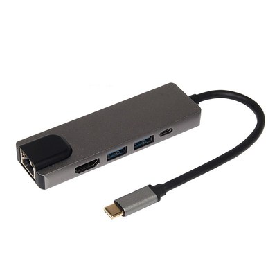 Multiport USB C HUB USB C 3.1 to HDMI SD/TF Card Reader USB