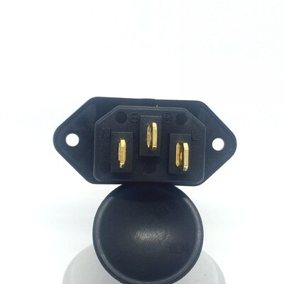 3pcs FURUTECH FI-06(G) IEC Inlet Socket 3-pin Welded Edition