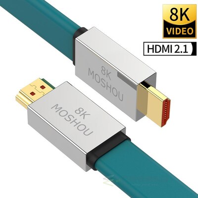 HDMI 2.1 Cables 8K 60Hz 4K 120Hz MOSHOU 48Gbps bandwidth AR