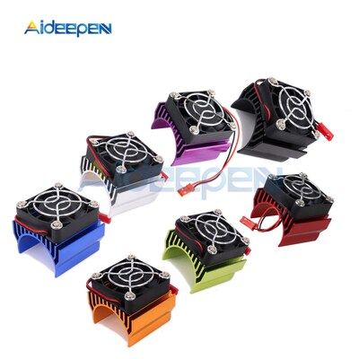 RC Car 110 Tram 540 550 3650 Motor Heat Sink With Fans
