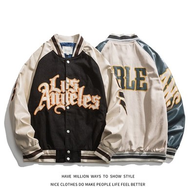 2021 New Spring&Autumn Embroidery Baseball Jacket Women's Co