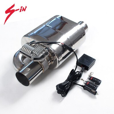 Exhaust Muffler Automobile Muffler 51mm 63mm 76mm Valve Sile