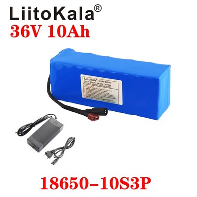 36 v 10Ah 10S3P 18650 Rechargeable Battery, Modified Motorcy