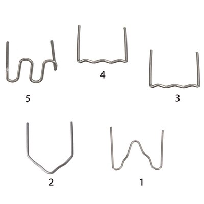 100Pcs/Pack Pre-Cut Stapler Hot Car Bumper Repair Nail Weldi