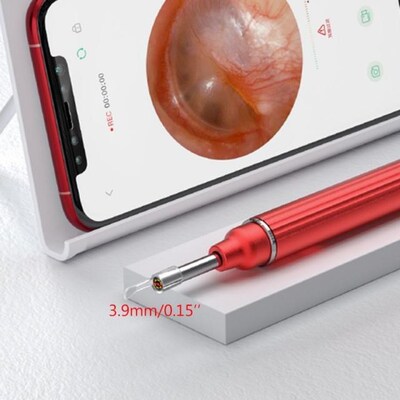 3.9mm WiFi Ear Otoscope 5MP Ear Inspection Camera Endoscope