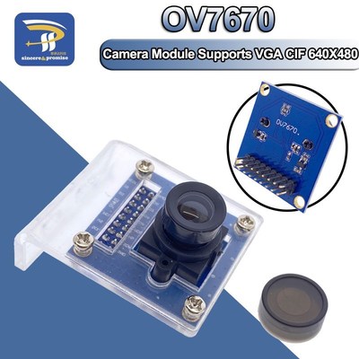OV7670 Camera Module Supports VGA CIF Auto Exposure Control