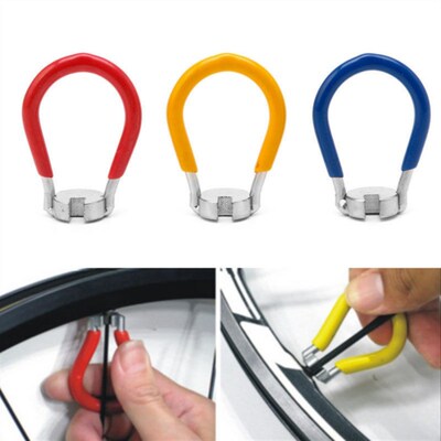 Portable Mini Bicycle Spoke Nipple Wrench Spoke Key Wheel Ri