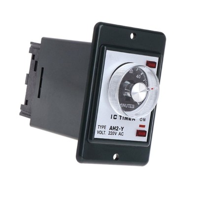 AC 220V AH2-Y Power On Delay Timer 1/3/5/10/30/60 Seconds 3/