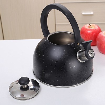 1PC Black Whistle Teakettle Gas Whistle Bing Water Kettle Mo
