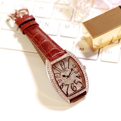 relogio feminino GEDI Fashion Unique Square Design Watch To