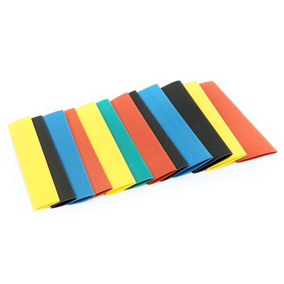 328Pcs Colorful Polyolefin 21 Shrinking Wrap Heat Shrink Tu