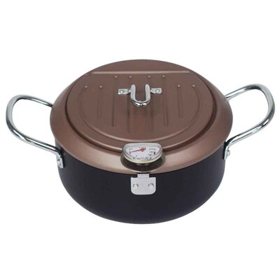 Cooking Tool Tempura Fryer Kitchen Easy Clean With Thermomet