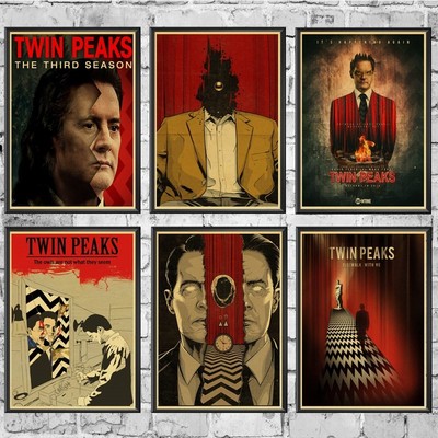 TV Series Twin Peaks Poster Vintage Poster Prints High Qual