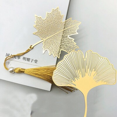 Vein Tasseled Leaf Bookmarks Literature Art Students Suppli