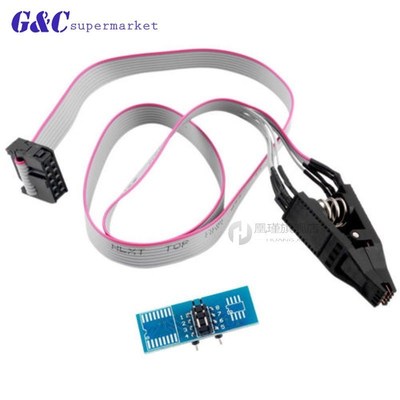 SOIC8 SOP8 DIP8 IC Flash Chip Test Clip Socket Adapter BIOS/