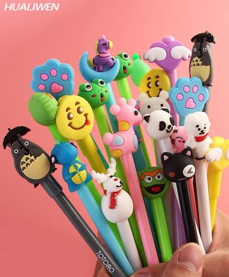 20Pcs/Set Gel Pen Unicorn Pen Stationery Kawaii School Supp