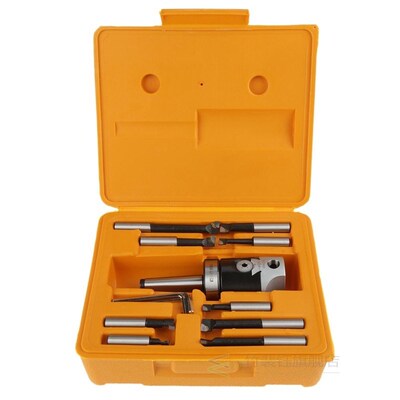 2 Inch Boring Head Set Carbide Boring Bars MT2 -M10 F1-12 50