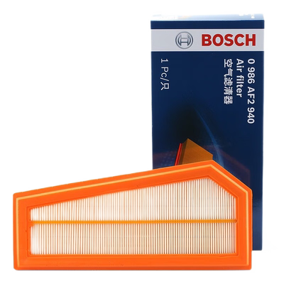 博世空滤适用奔驰C180C200 C260 E200L E260L SLK200空气滤芯清器