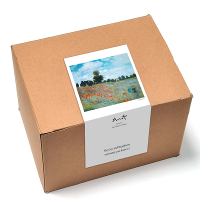 gytz6925高级感森系唯美插画ins极简约通用超大不干胶贴纸封口贴