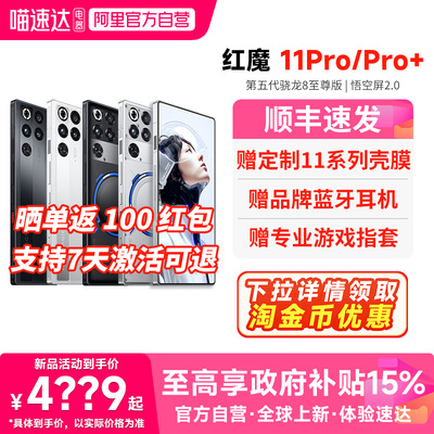 【官方自营 政府补贴15%】红魔11Pro/Pro+ 第五代骁龙8至尊版 8000mAh 脉动水冷引擎电竞游戏5G手机 156