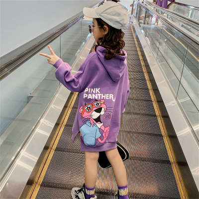 Cartoons Spring Autumn Tops Hoodies Girls Sweatshirts Jacket