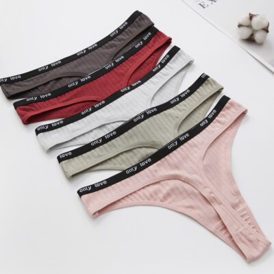 Sale Sexy Women's Thongs G String Bikini Low Waist Panties T