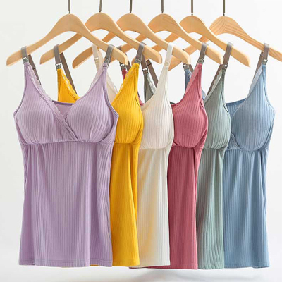 Sunveno Modal Breastfeeding Sling Vest Pregnant Women Remova