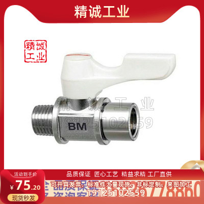 专业替换 米思米 BBPT11F BBPT12F BBPT21F -B W Y BL小型球阀