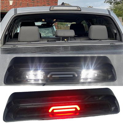 适用07-21丰田坦途高位刹车灯TUNDRA第三倒车停车灯LED笑脸款