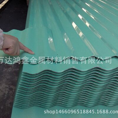 供应3003H24铝合金波纹板，YX18-63.5-850瓦楞铝板，化工厂用铝皮
