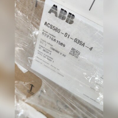 ACS580-01-039A-4 18.5KW 原装AB
