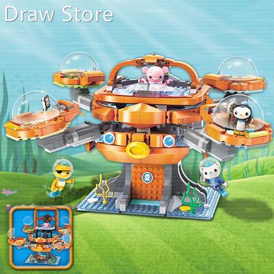 Creator Ideas City Les Octopus Octopod Octonauts Cartoon Bu